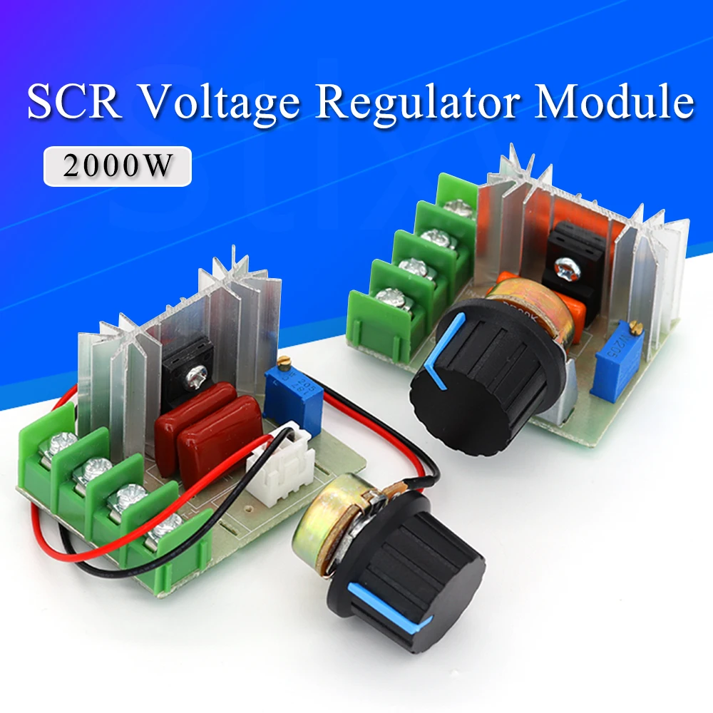 AC-220V-2000W-SCR-Voltage-Regulator-Dimming-Dimmers-Motor-Speed ...