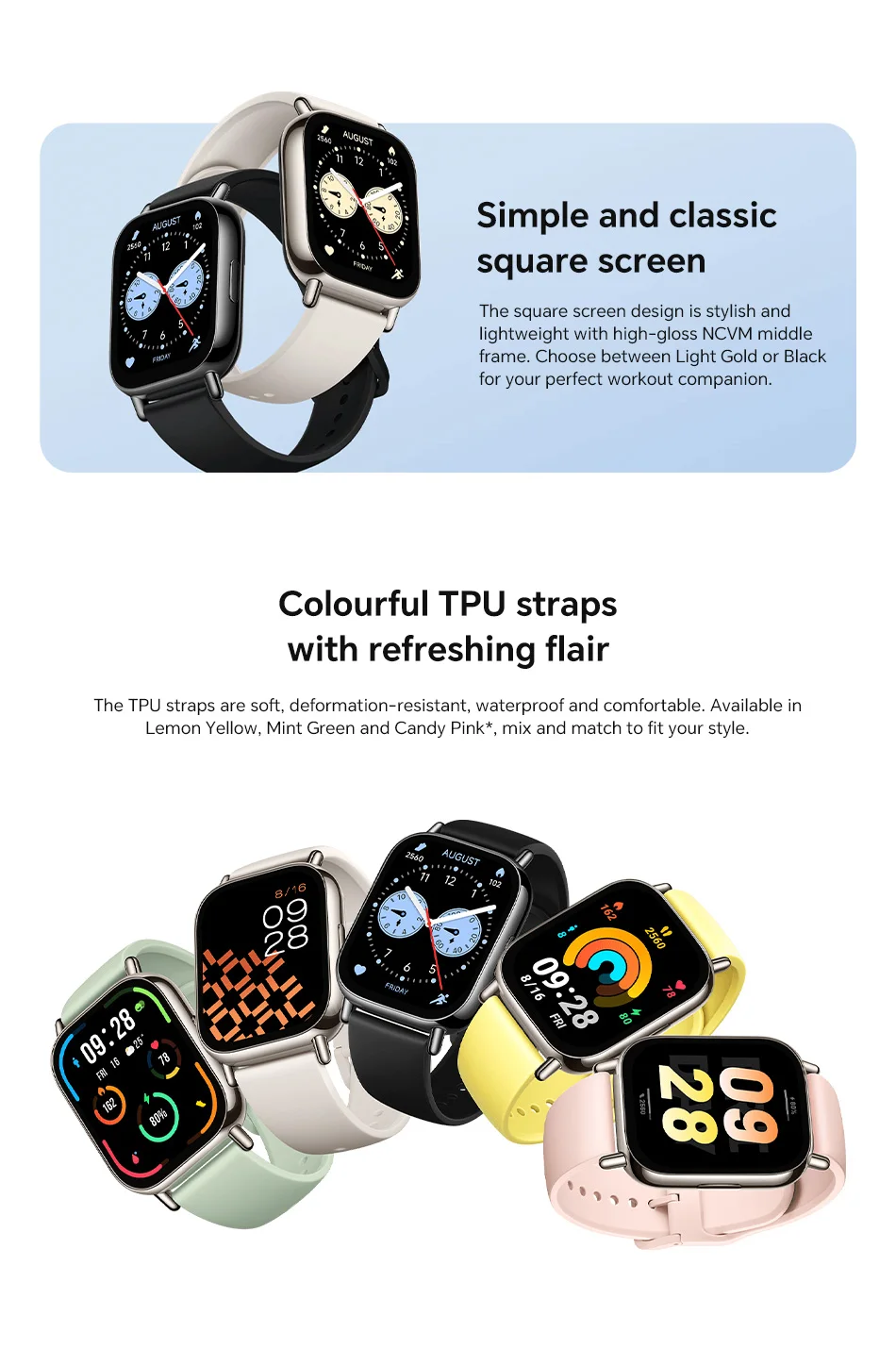 Xiaomi Redmi Watch 5 Lite смарт-часы | AliExpress