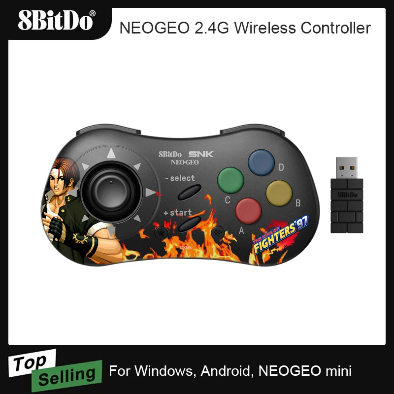 AKNES-8Bitdo-NEOGEO-Wireless-Controller-Gamepad-for-Windows-Android ...