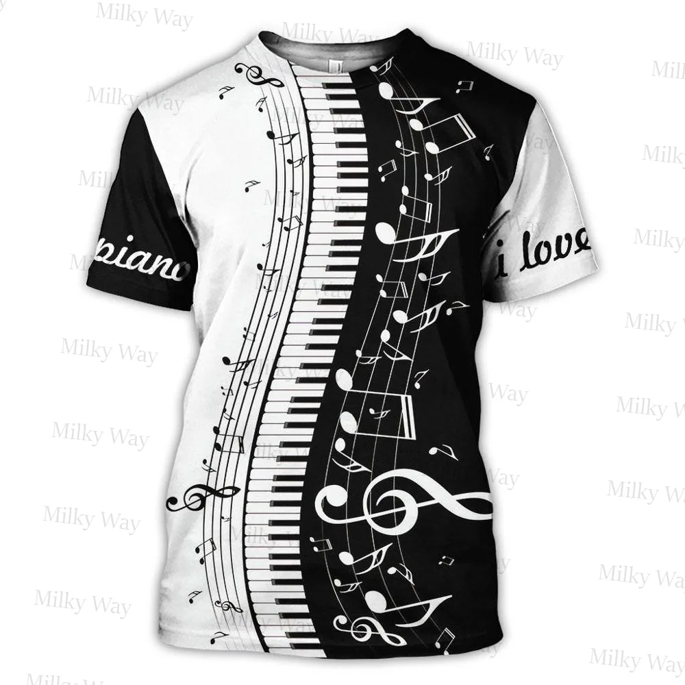 Men Shirt Music Vintage | Shirt Piano Music | Shirt Print Piano | Piano ...