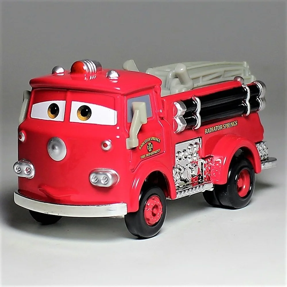Disney Cars Red Fire Truck