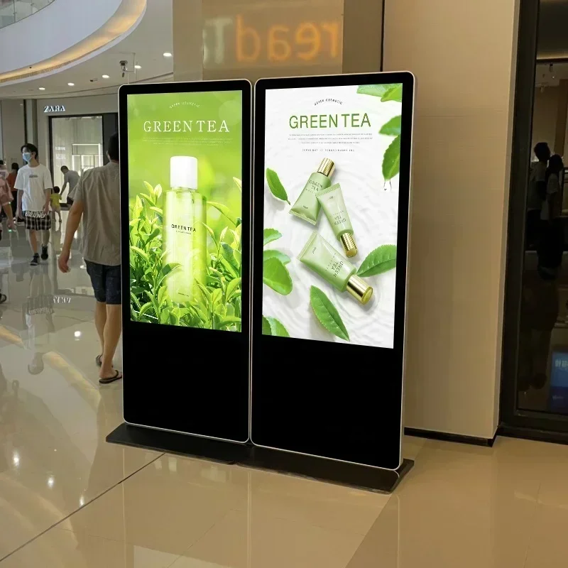 55 Inch Indoor/Outdoor LED Screen LCD Advertising Kiosk Digital Signage ...