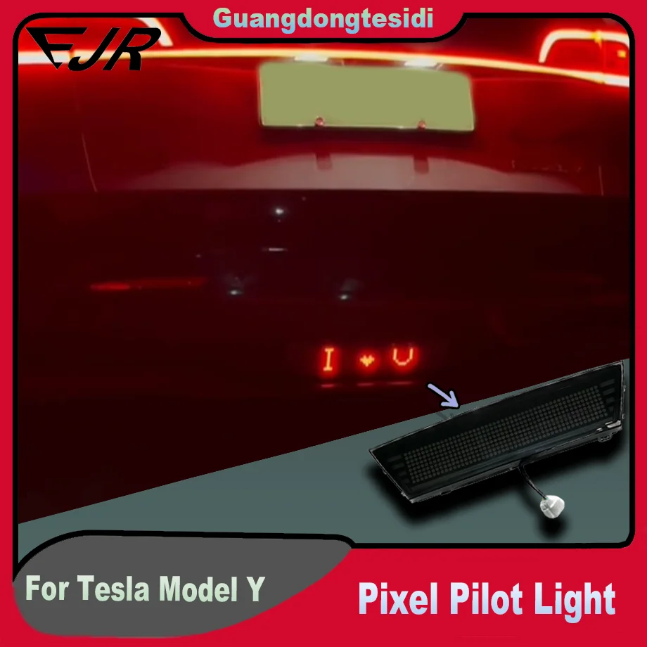 Car-Accessories-LED-Pixel-Pilot-Light-For-Tesla-Model-Y-Fashionable ...
