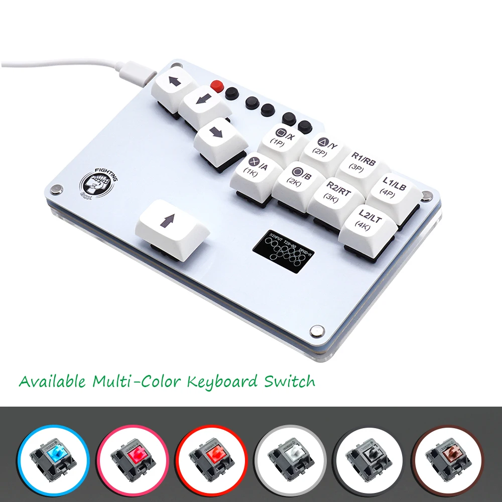 Hitbox ゲームパッドキーボード,消防士ゲームボックス,GP2040 CE,Nintendo Switch/ps3/ps4/mister ...