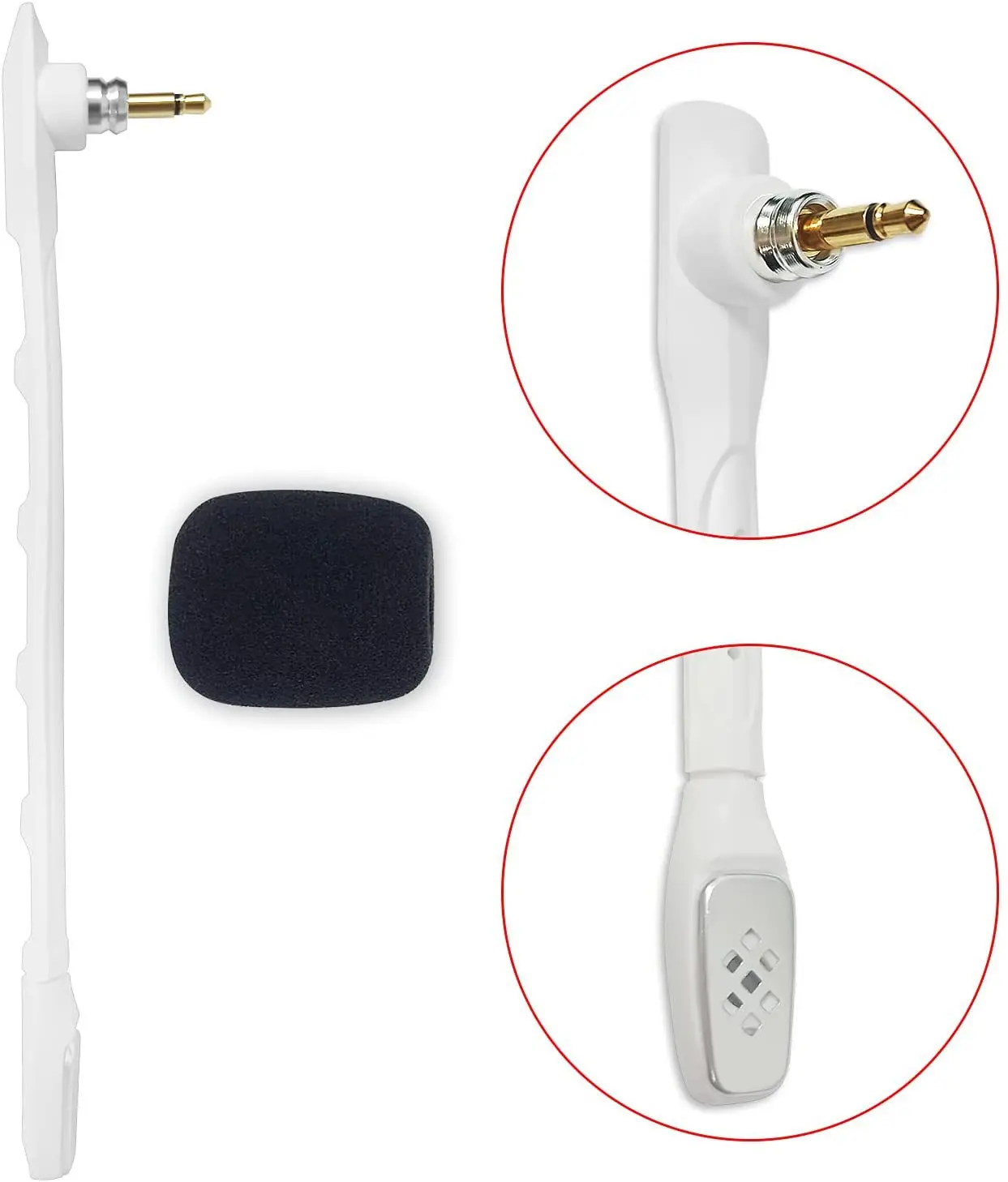 Game Microphone Mic For Logitech Astro A40 Gaming Headsets Headphones ...