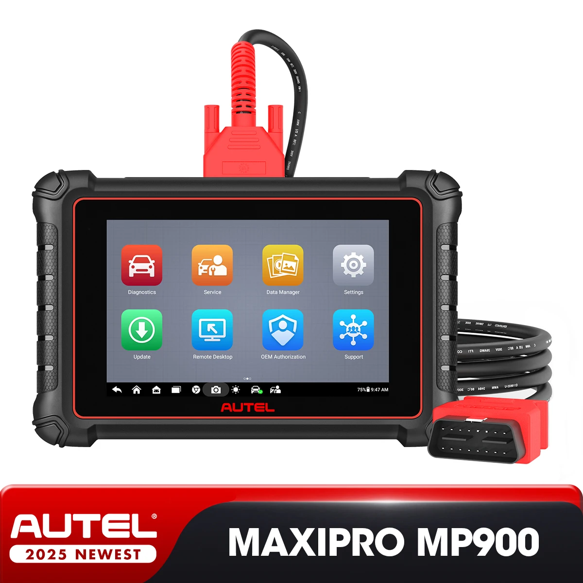 Autel MaxiPRO MP900 Car Diagnostics Tool ECU Coding Support CAN FD/DoIP ...