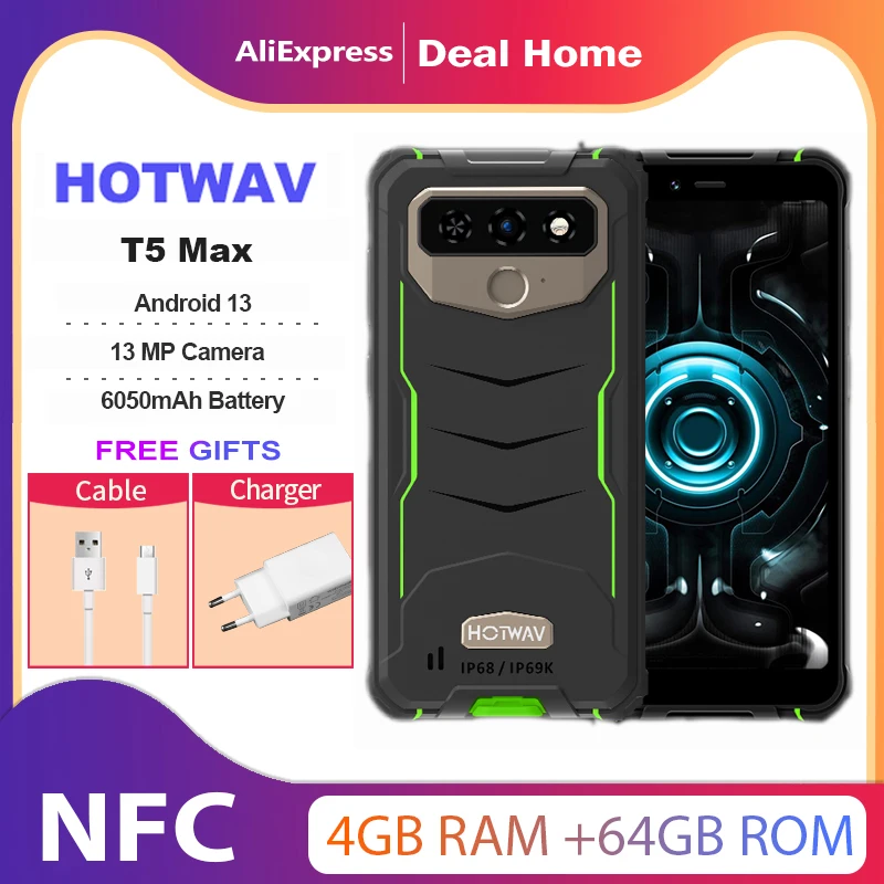HOTWAV-T5-Max-Smartphone-4G-Robusto-Android-13-Tela-6-0-4GB-64GB-6050mAh-Bateria-maci.jpg