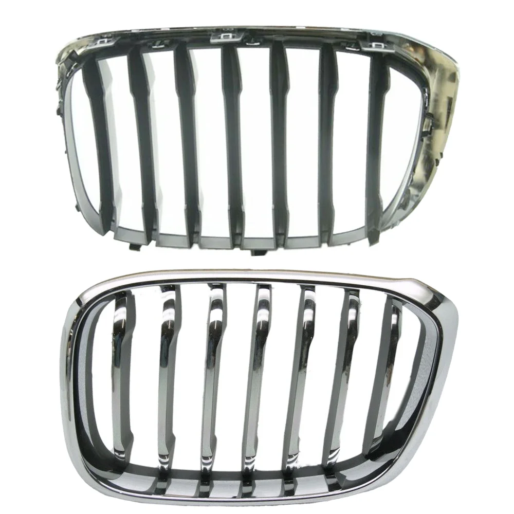Передняя хромированная решетка радиатора на 2017-2020 год для BMW X3 ...