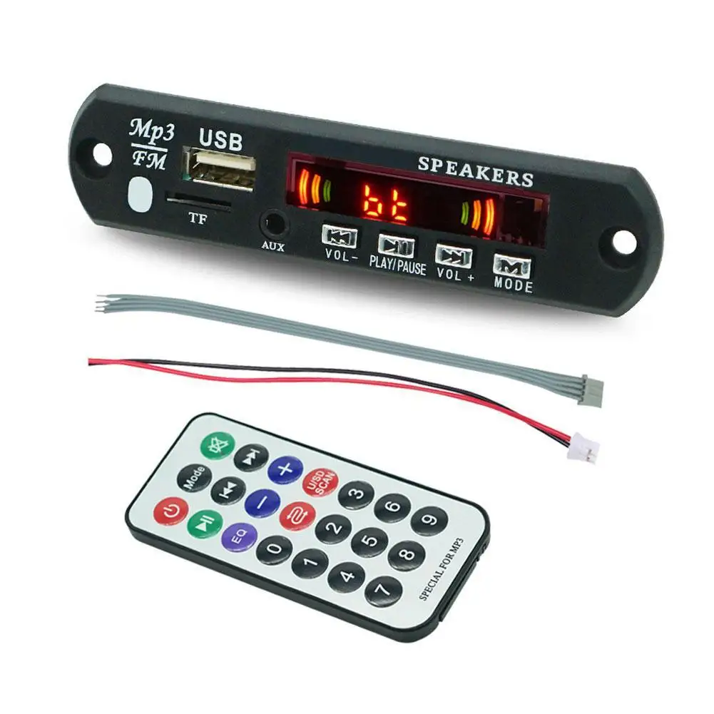 Portable-Bluetooth-5-0-MP3-WMA-WAV-APE-FLAC-Decoder-Board-Car-Audio-USB ...