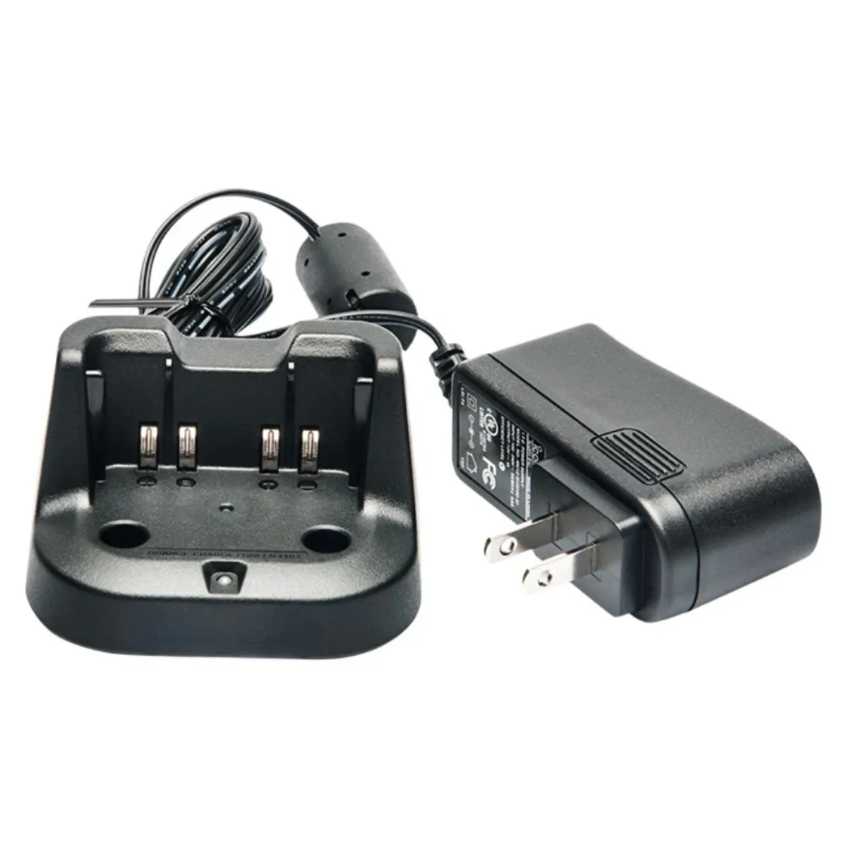 BC240 Desktop Charger & AC Plug Adapter AC 100‑240V for Icom IC V86 U86 ...