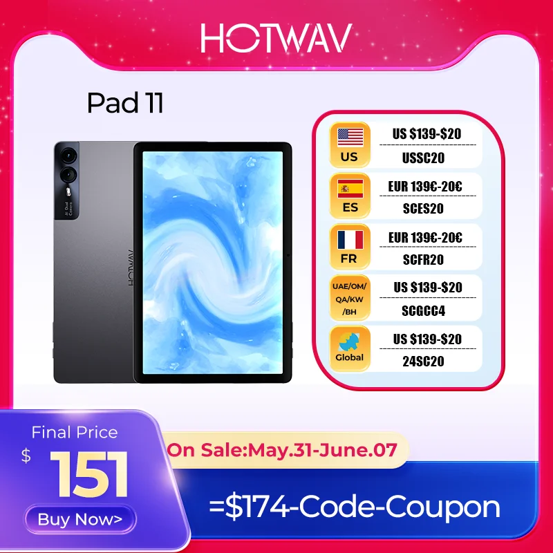 2024-HOTWAV-Pad-11-Tablets-11-inch-Android-tablet-8000mAh-Battery-PC ...