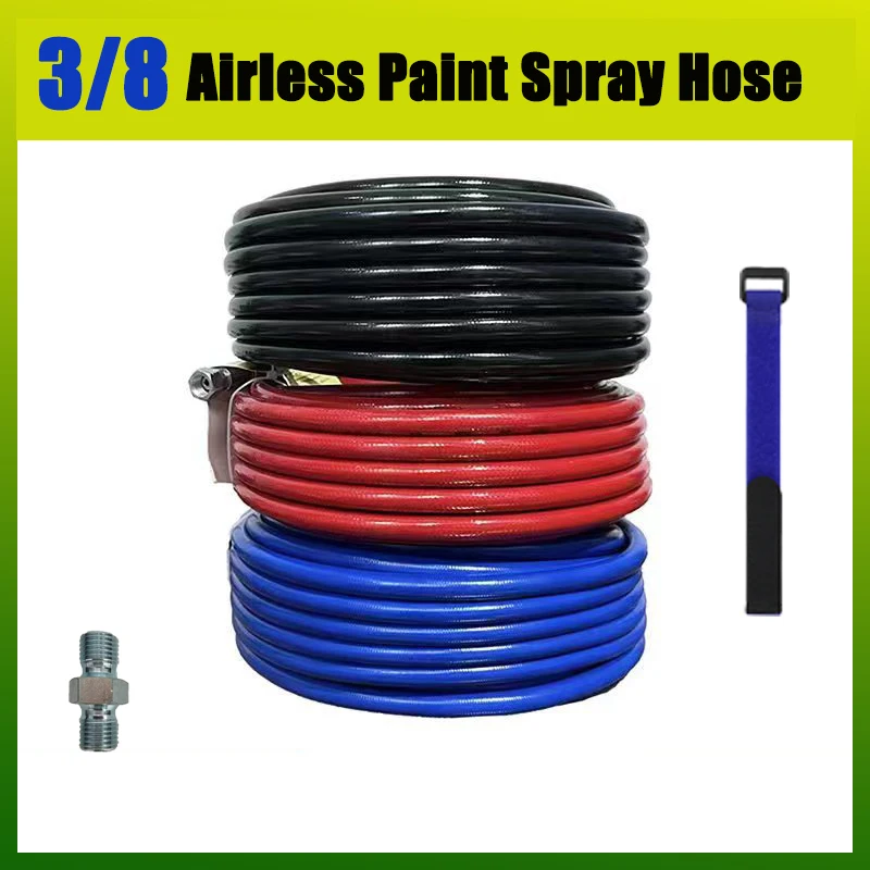 Airless Paint Spray Hose Explosion-proof Fiber Tube Pipe 3/8 Interface ...