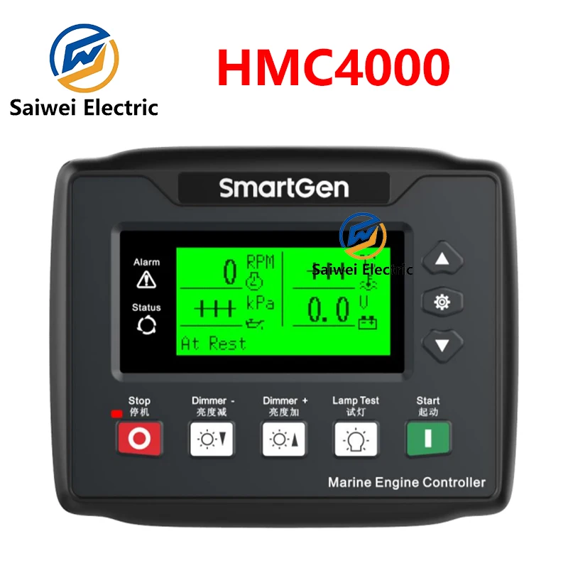 HMC4000MPU-Zhongzhi-Smartgen-Marine-Generator-Controller-HMC4000CAN ...