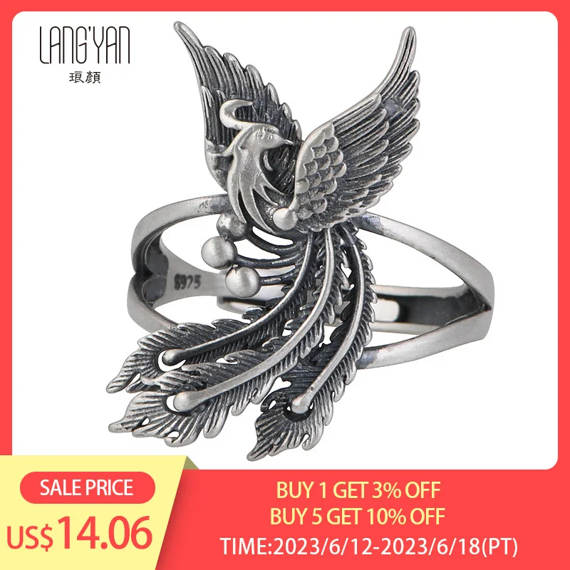 Phoenix Sterling Silver Ring | Jewelry Bird Phoenix | Phoenix Ring 925 ...