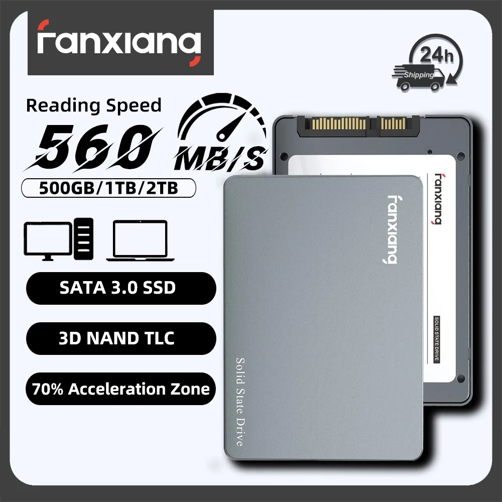 Fanxiang S102 Pro 2.5" SATA SSD 500GB 1TB 2TB Up to 560MB/s Internal ...