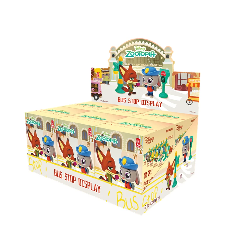 Figuras de acción de anime de la serie Zootopia Bus Station de Kawaii ...
