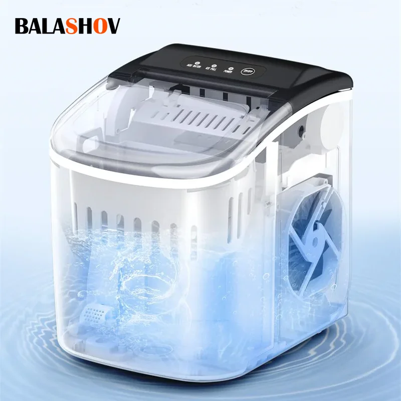 Ice-Maker-Electric-Bullet-Cylindrical-Ice-Maker-Machine-Automatic ...