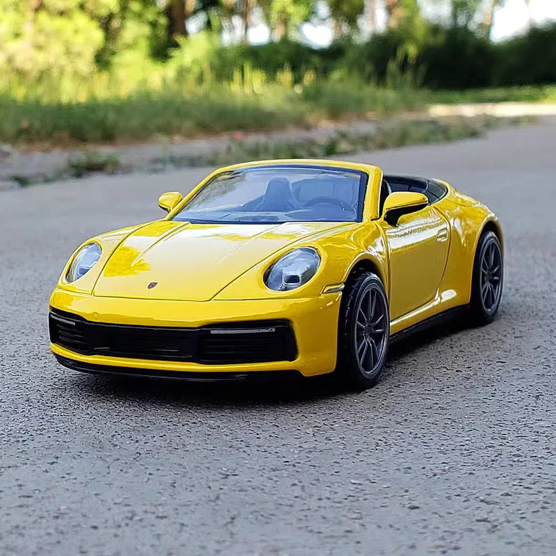 1-32-Porsche-911-Carrera-Alloy-Cast-Toy-Car-Model-Sound-and-Light-Pull ...