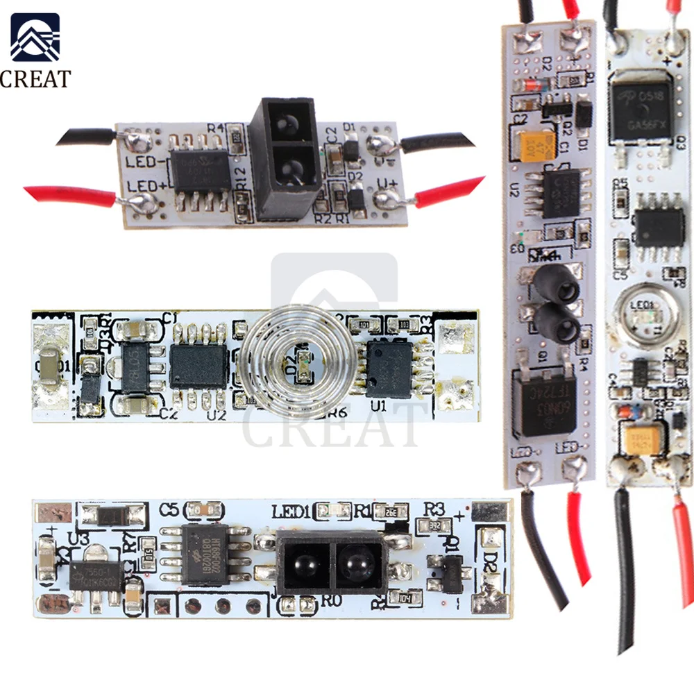 Touch-Switch-Capacitive-Module-LED-Switch-Sensor-Module-Short-Distance ...