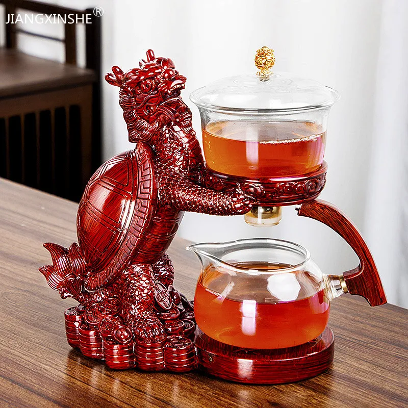 Creative-Automatic-Teapot-Tea-Infuser-Tea-Make-Magnetic-Water-Diversion ...