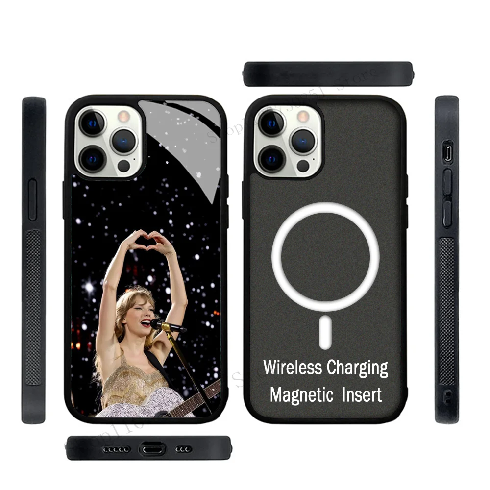 Funda-de-tel-fono-Singer-t-taylor-Swift-carcasa-de-TPU-con-espejo-para ...