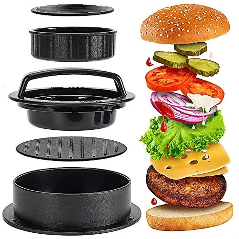 DIY Meat Compactor Manual Hamburger Meat Pie Rice Ball Pressing Mold ...