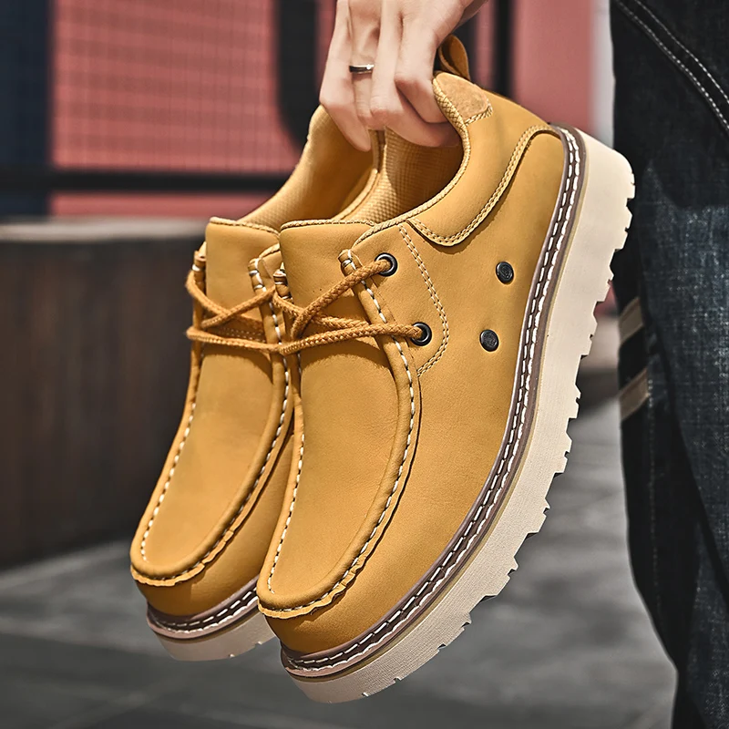 Best-Selling-Casual-High-Quality-Men-s-Shoes-Genuine-Leather-Casual ...