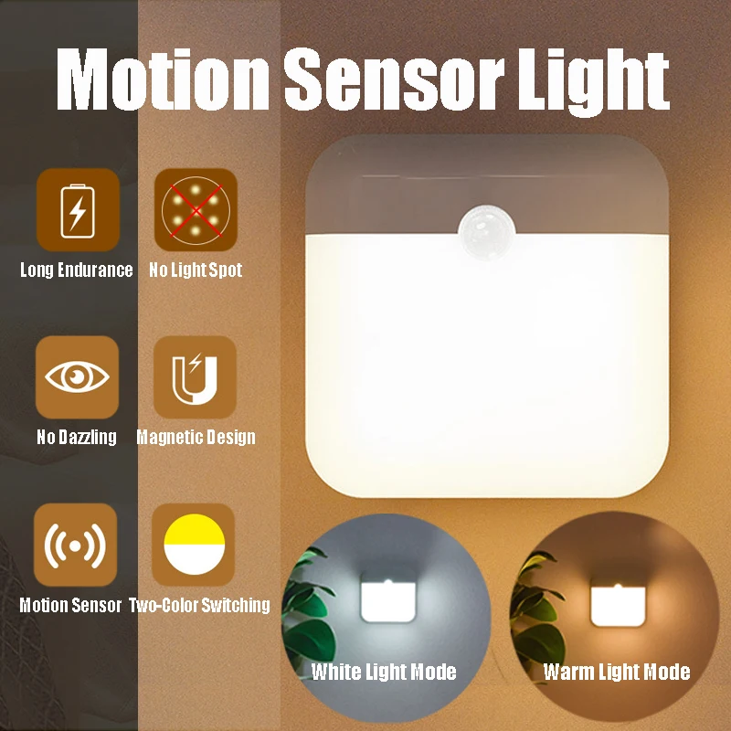 Motion-Sensor-Led-Light-Smart-Night-Lights-USB-Rechargeable-Dimmable ...