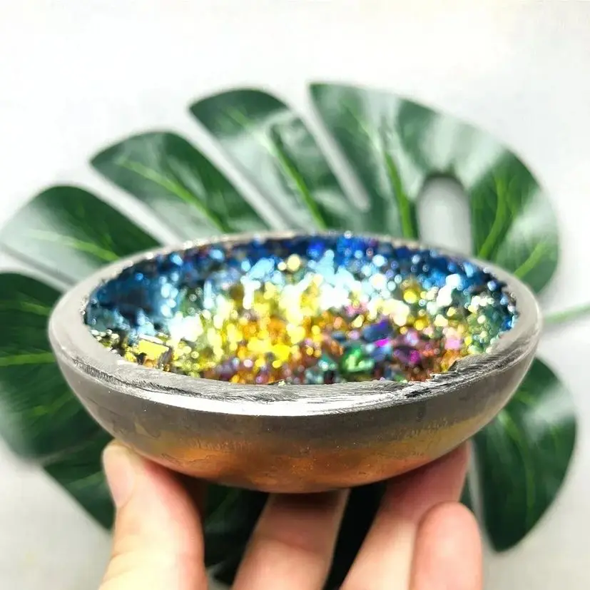 Natural-Bismuth-Ore-Cornucopia-Love-Bowl-Bismuth-Crystal-Mineral ...