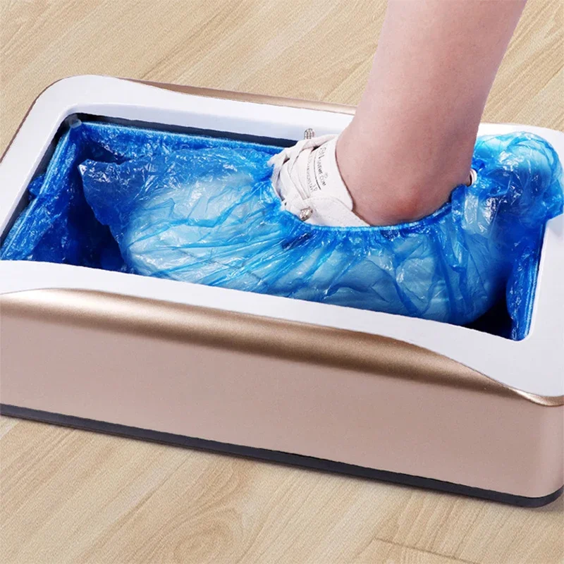 New-Automatic-Shoes-Cover-Machine-Upgraded-Shoe-Film-Machine-Office ...