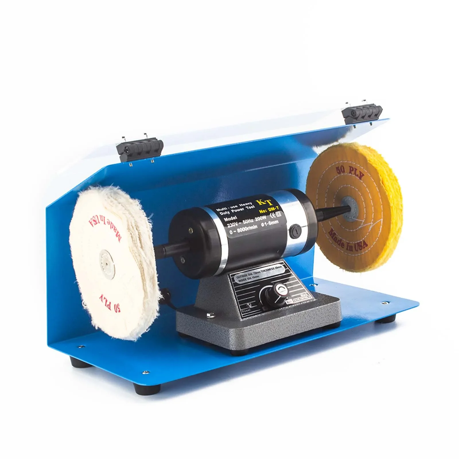 Jewelry Bench Polisher Adjustable Variable Speed Polishing Buffing ...