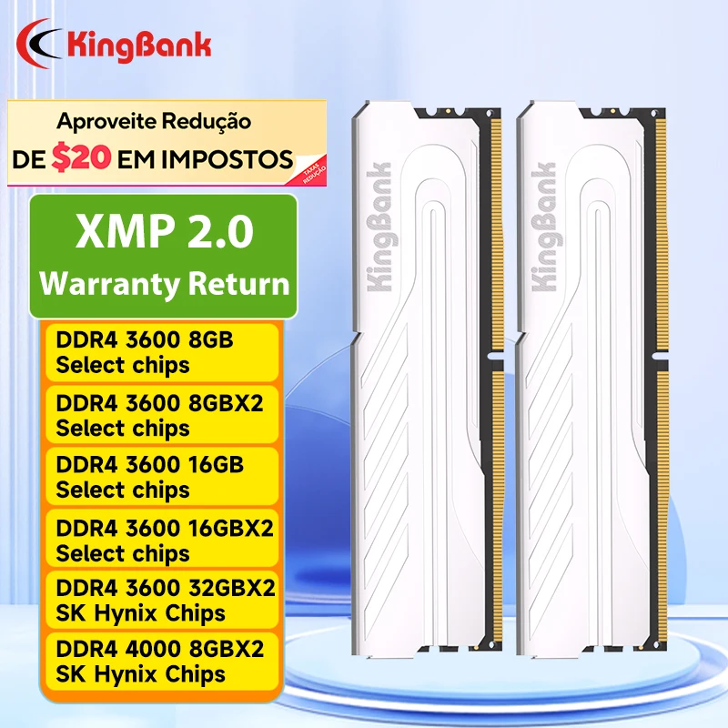 KingBank-Memory-DDR4-8GB-16GB-32GB-3600MHZ-4000MHZ-XMP-8GBx2-16GBx2-32GB-ram-UDIMM-Desktop ...