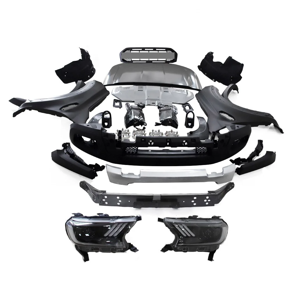 Car-Accessories-Pick-Up-4X4-Front-Bumper-Body-Kits-For-Ford-Ranger-2012 ...