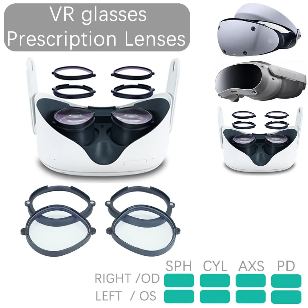 VR-Lenses-for-Oculus-Quest-2-Myopia-for-PS-VR2-Prescription-Lens-PICO-4 ...