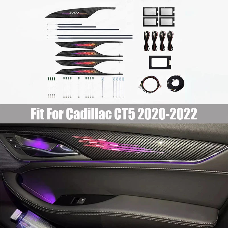 64-Colors-28-Lights-Ambient-Light-Fit-for-Cadillac-CT5-2020-2022 ...