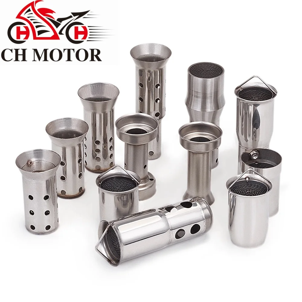 Motorcycle Exhaust Muffler DB Killer Stainless Noise Sound Eliminator ...