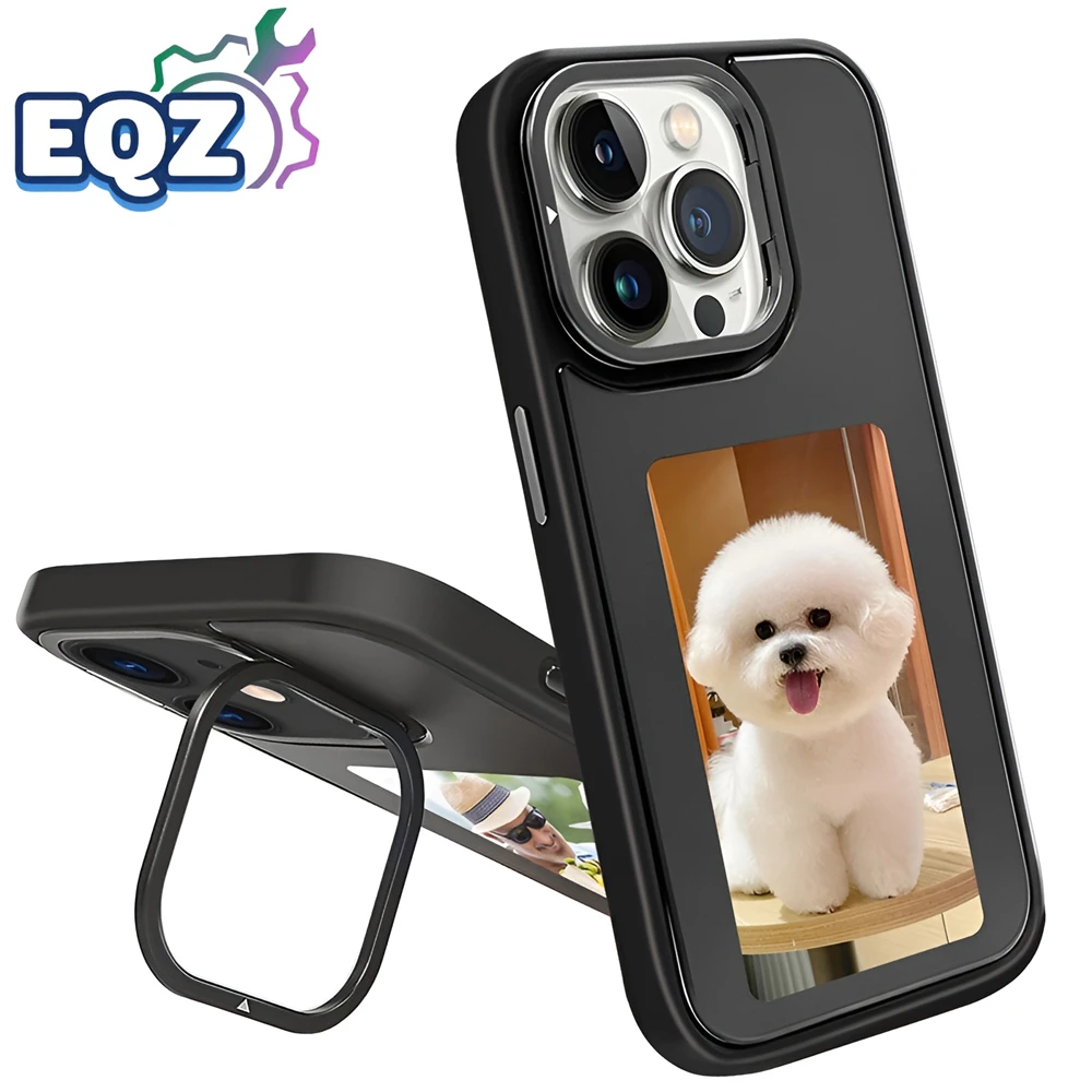 E-Ink-Screen-Smart-NFC-Battery-Free-Phone-Case-5-Color-Back-Cover ...