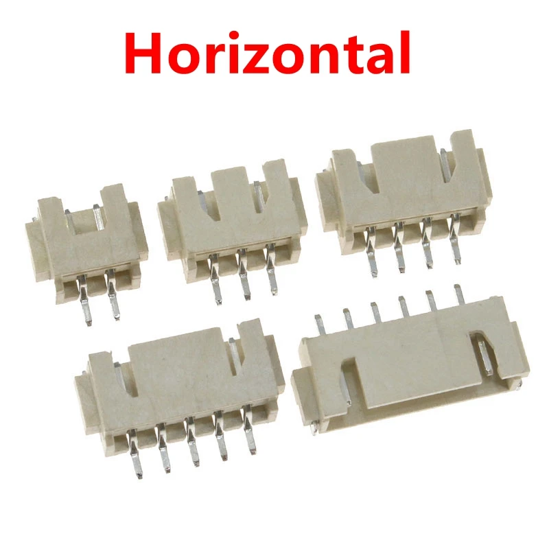 10pcs-Horizontal-VERTICAL-XH2-54-Spacing-patch-socket-2P-3P-4P-5P-6P-7P ...