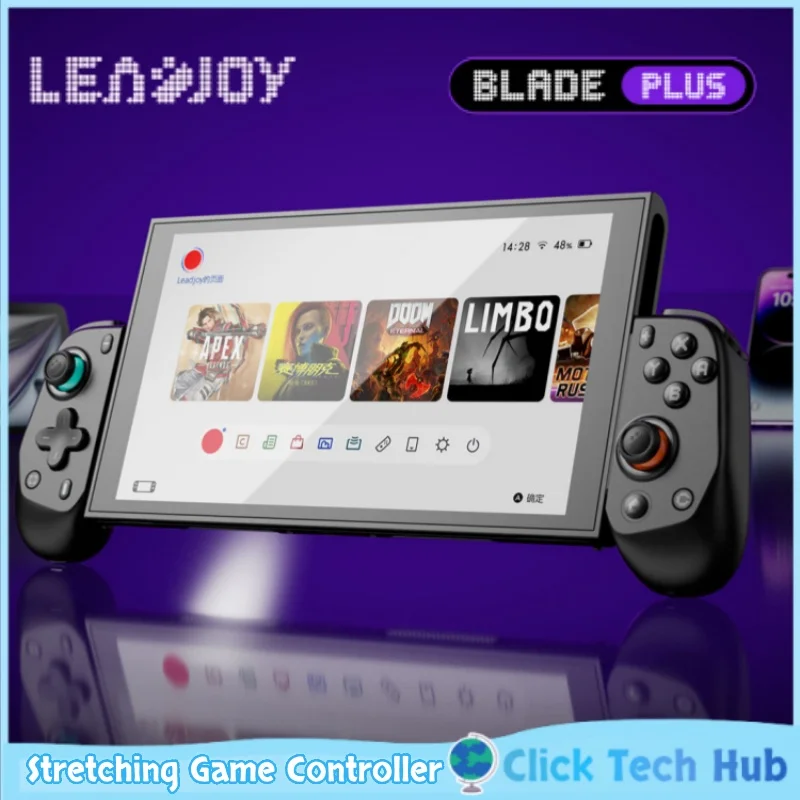 Leadjoy Wind Blade Plus Stretching Game Controller Switch 2 Bluetooth ...