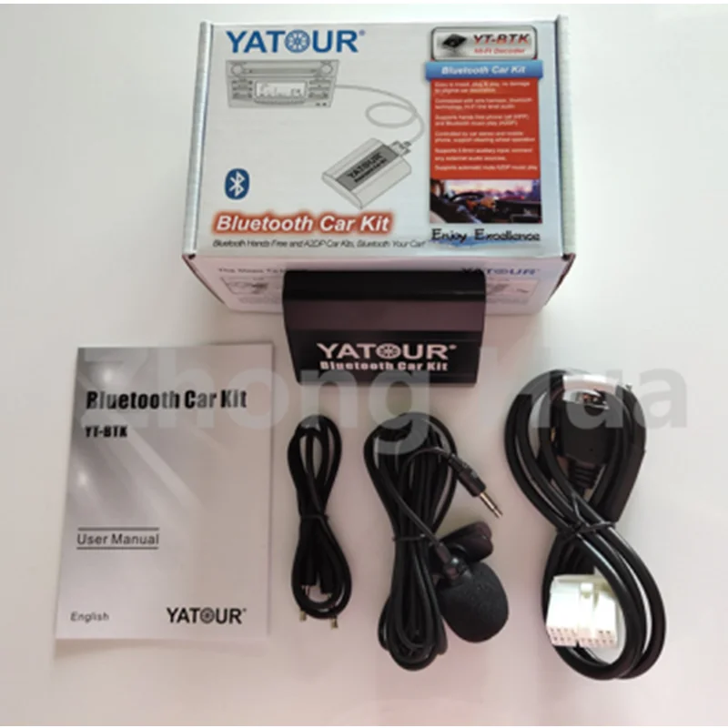 Yatour-reproductor Mp3 estéreo para coche, dispositivo con Bluetooth para Honda Accord Civic CRV ...