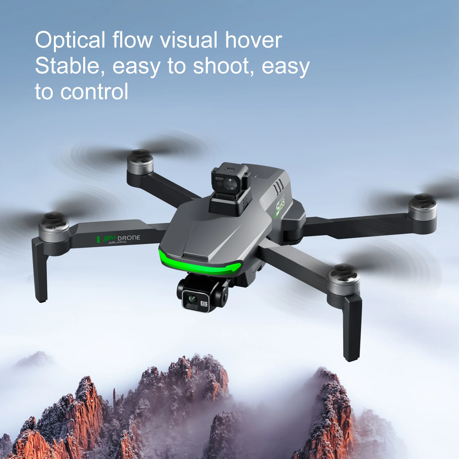 S155 Drone - GPS 2.5K HD Dual Camera With Obstacle Avoidance Helicopte ...