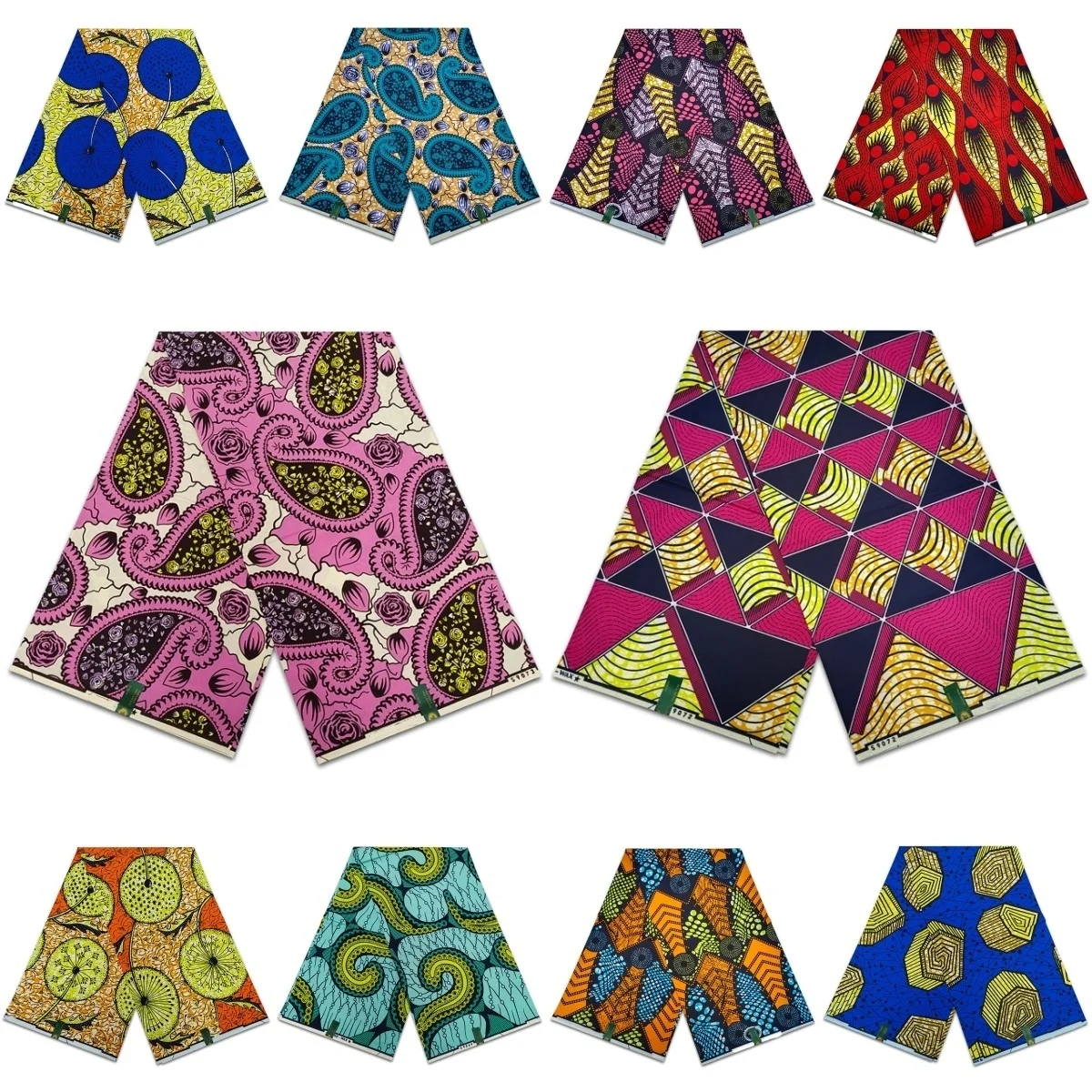 African-Tissue-Print-Wax-Fabric-Real-Wax-Kenet-Nigerian-Rapper-Ankara ...