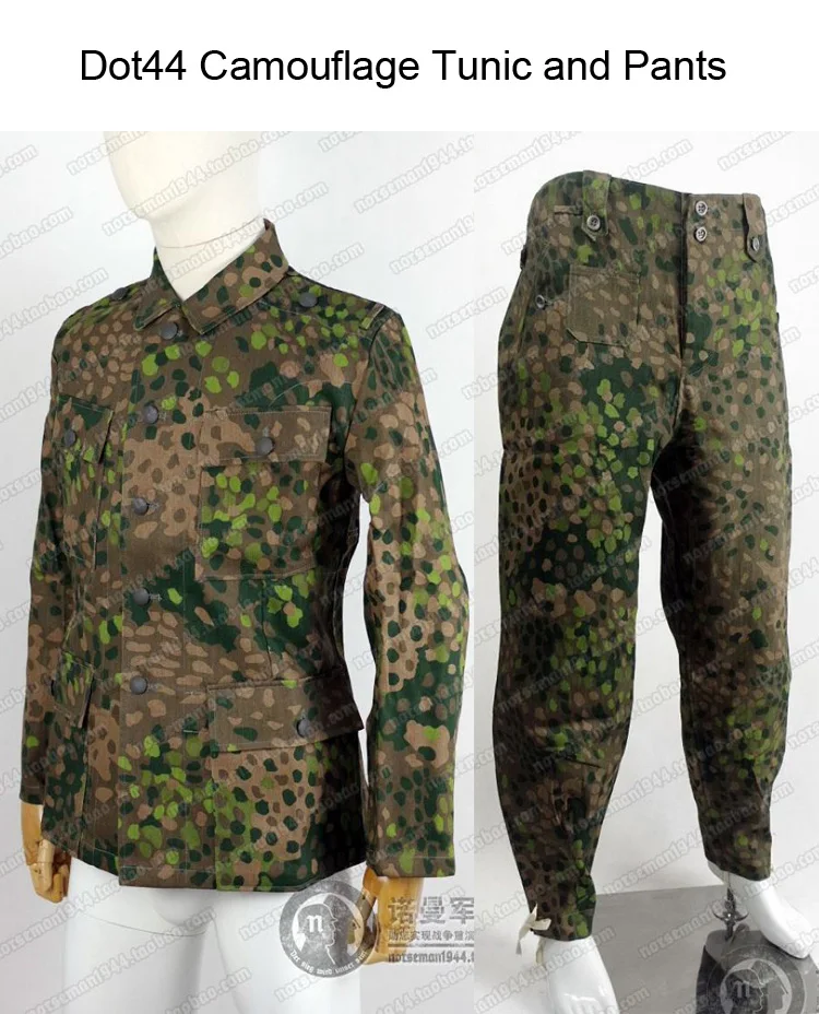 Reproduction-Cosplay-German-Elite-DOT44-camouflage-Tunic-and-Pants ...