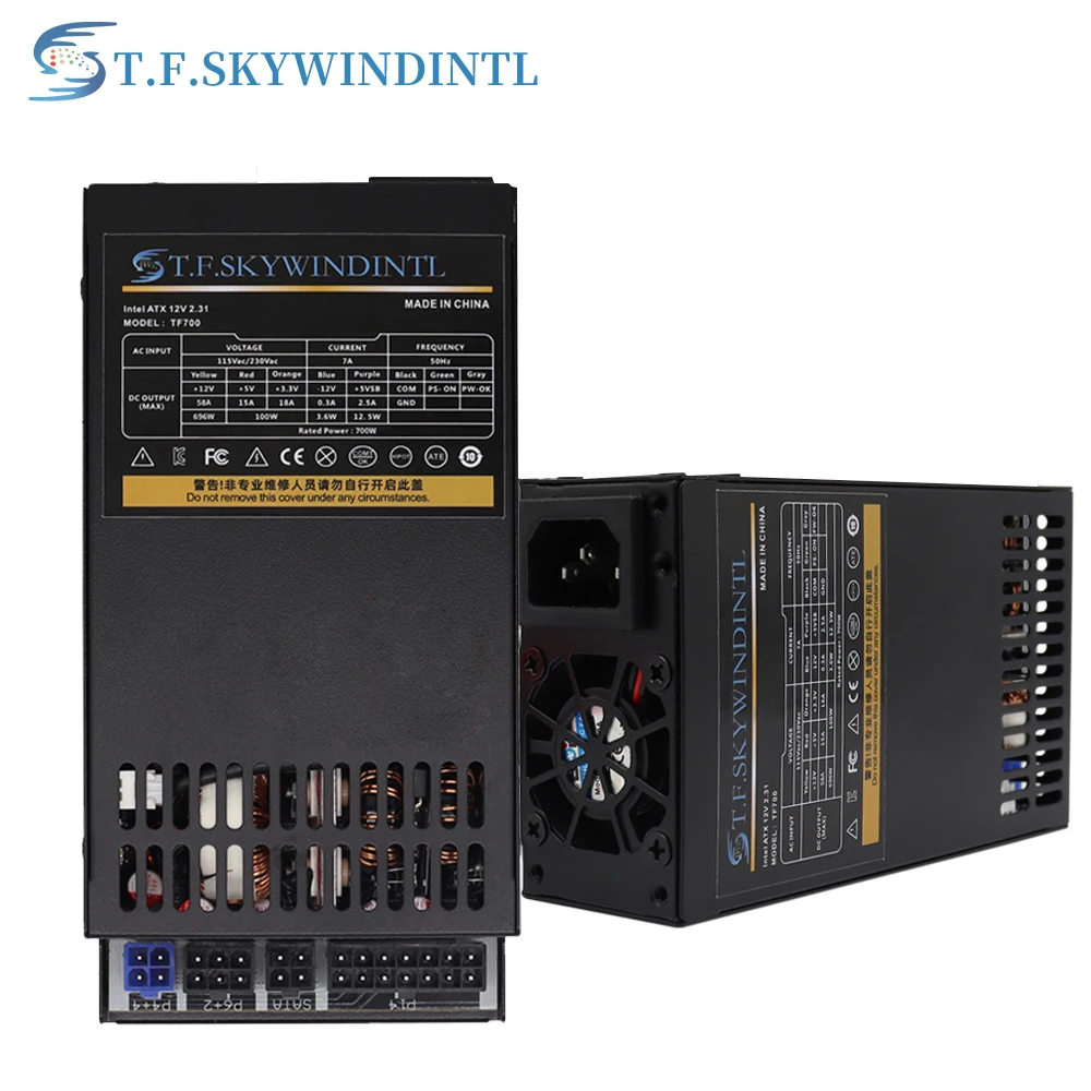 New-Fully-Modular-Silver-FLEX-ITX-Small-1U-Silent-Power-Supply-90v-264v ...