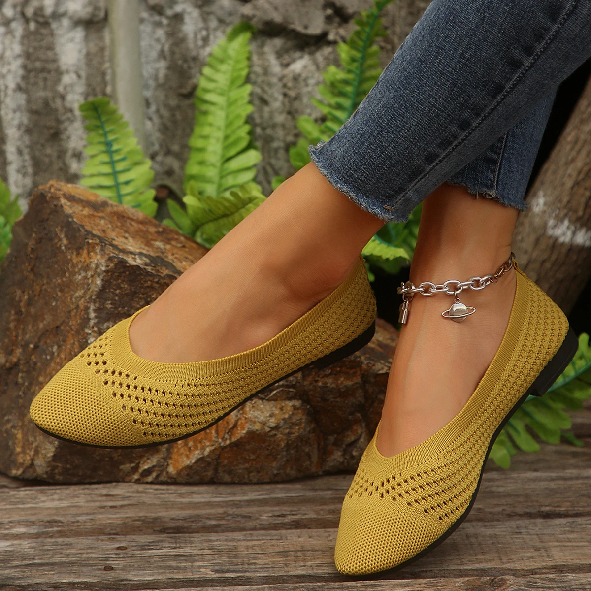 Women-s-Pointed-Toe-Flat-Shoes-2024-New-Solid-Color-Shoes-Casual ...