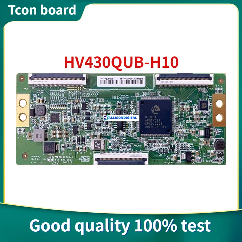 New Original for BOE HV430QUB-H10 47-6021265 Tcon