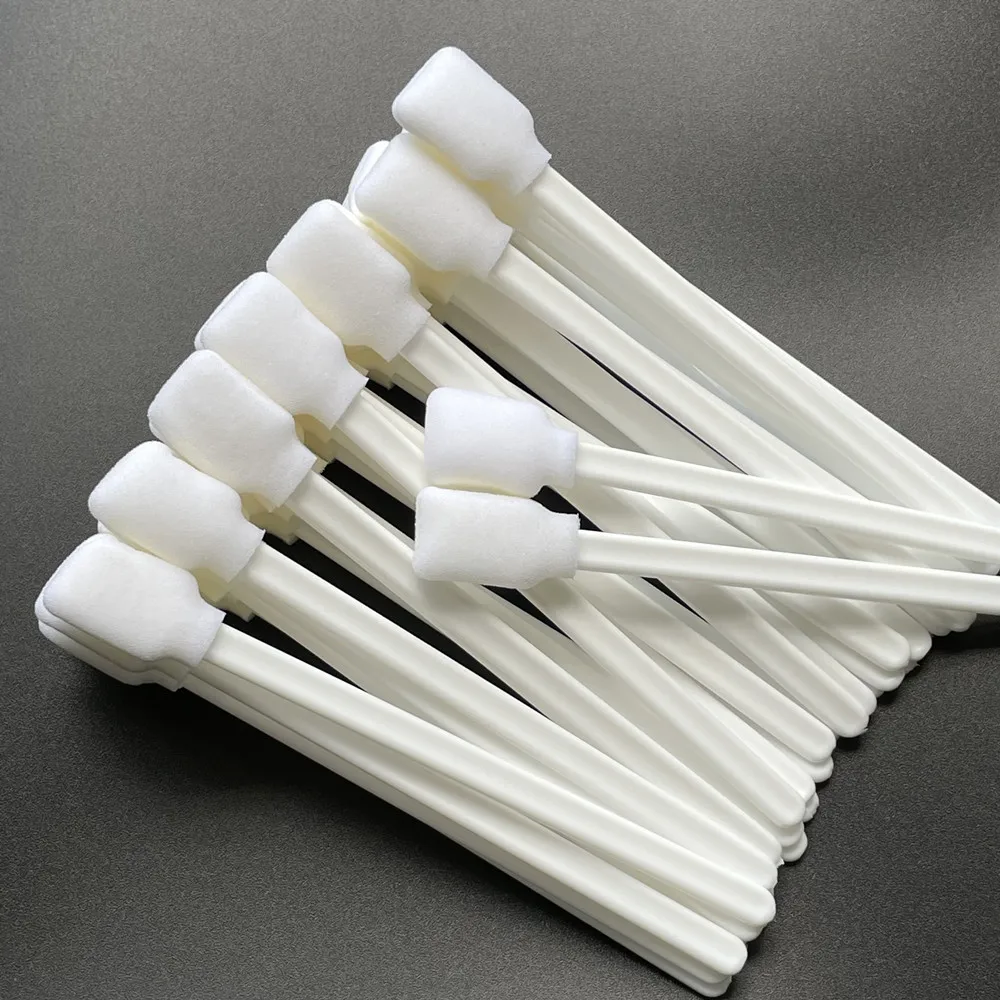 50 pcs Sponge cleaning stick swab for dx5 dx7 dx5 for konica spt ...