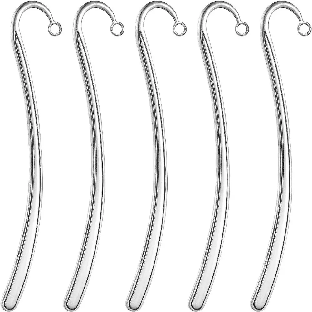 Marcap-ginas-de-gancho-en-blanco-accesorio-de-aleaci-n-de-Metal-tono ...