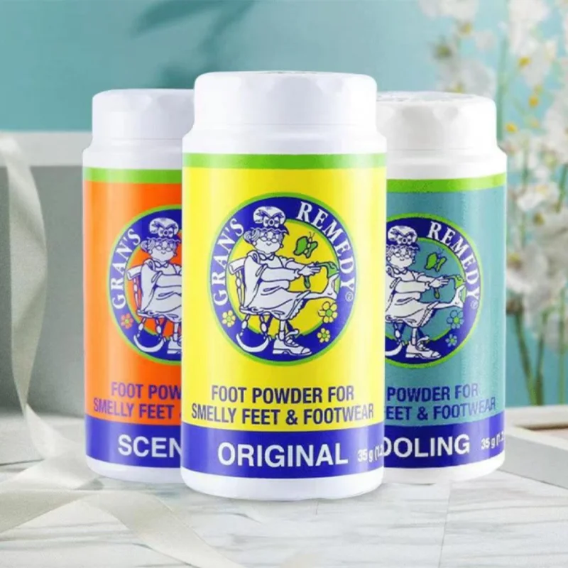 3pcs Grans Remedy Foot Powder Natural Shoe Deodorizer & Foot Odor ...
