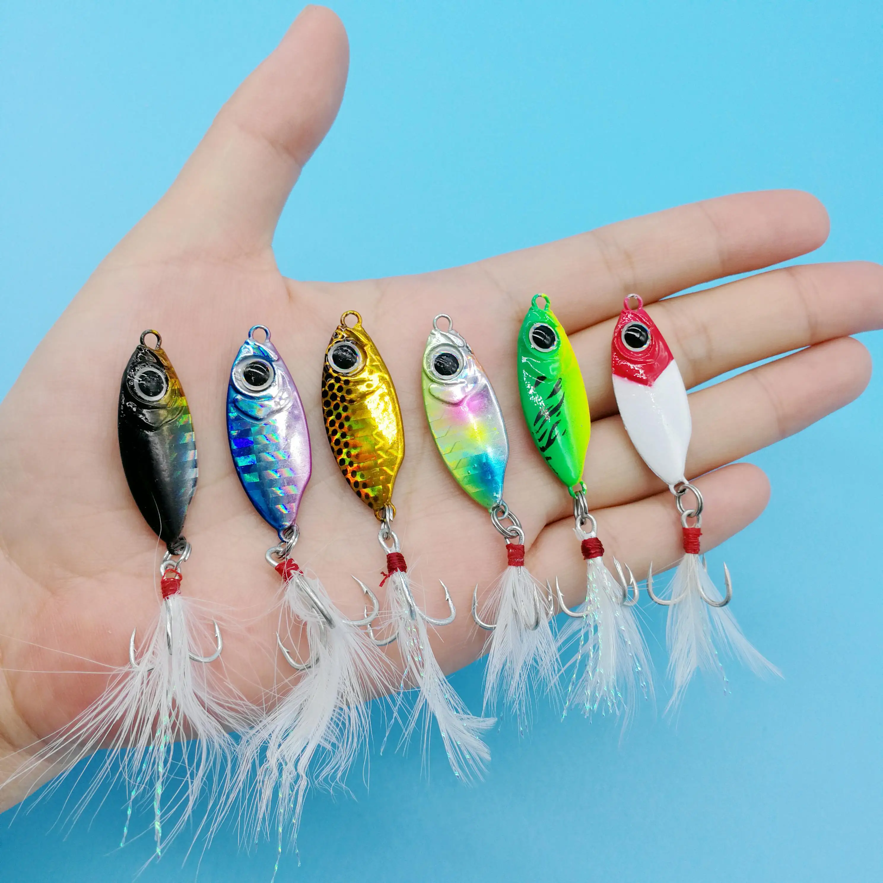 HOOFISH-12PCS-LOT-Sinking-VIB-Fishing-Lure-10g-15g-20g-Jigging-SwimBait ...